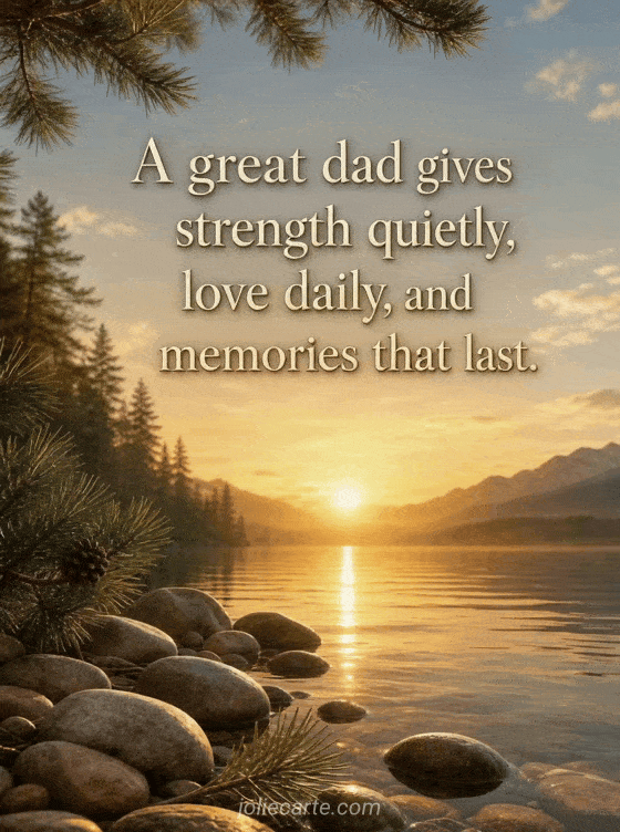 Father's Day quotes - Free image ⭐ - JolieCarte