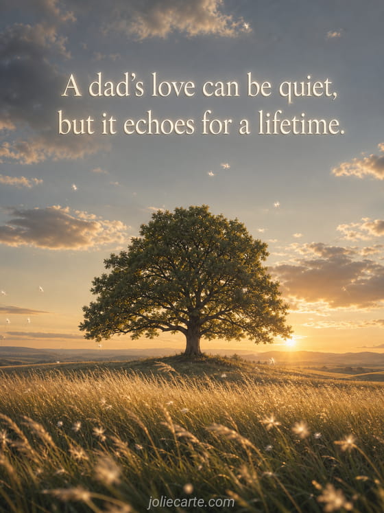 Father's Day phrases - Free image 💙 - JolieCarte