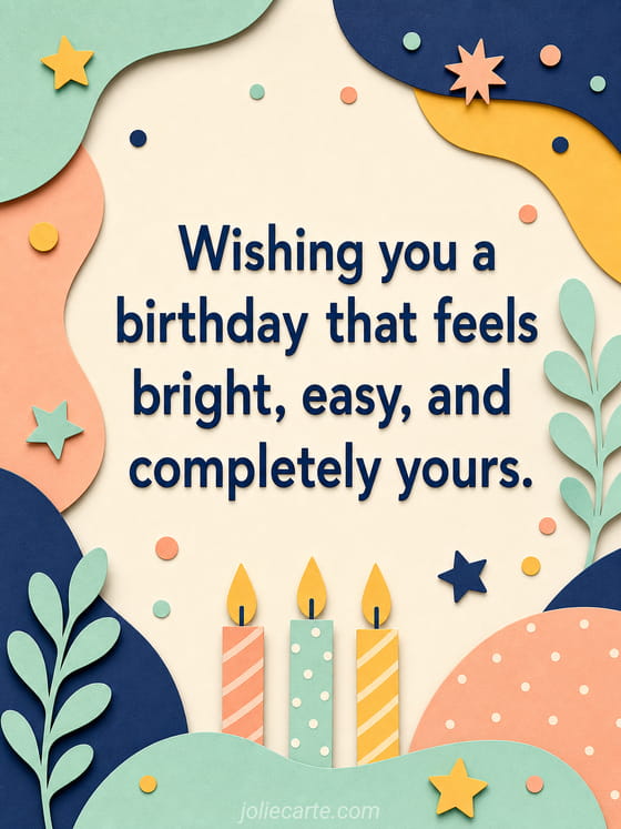 happy birthday template - Free card 🎂 - JolieCarte
