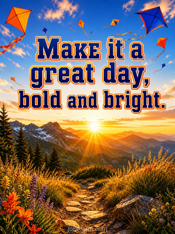 Great day images - Free card 🌞 - JolieCarte