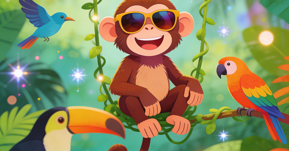 Gif Bon Week-End Humour - Singe drole gratuit - JolieCarte