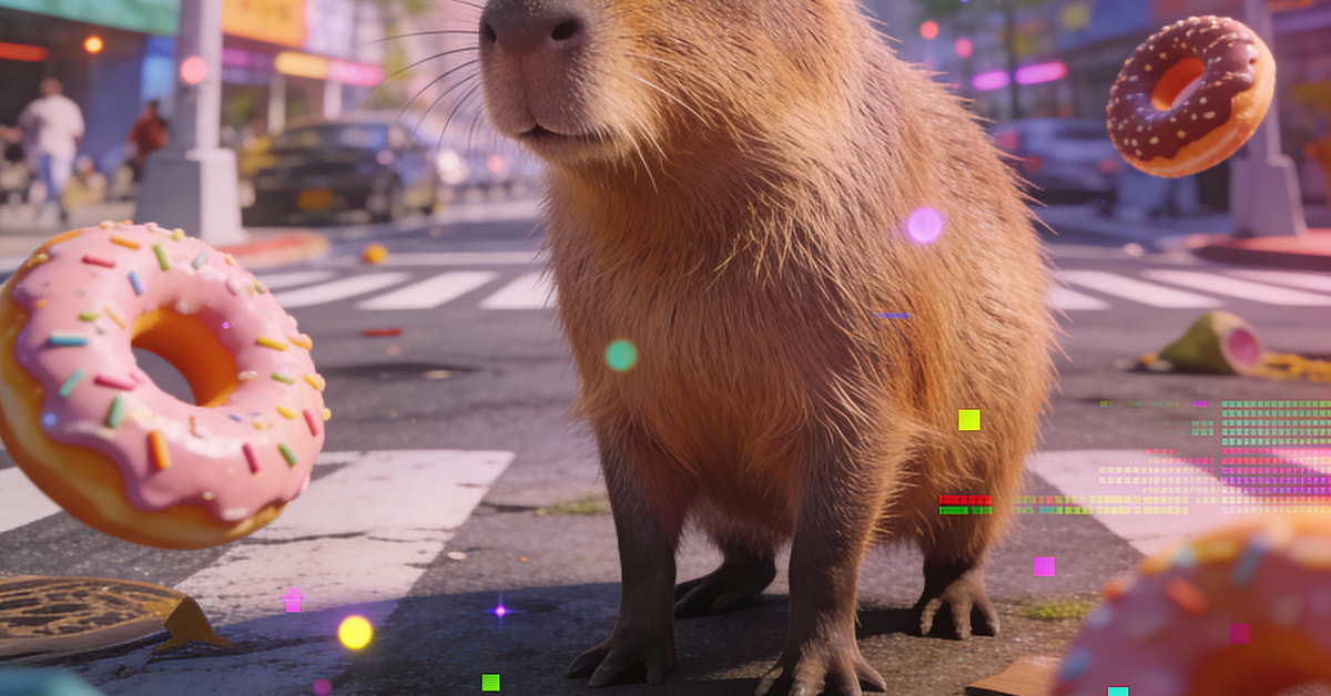 Bon Week-End Gif Humour - Capybara absurde gratuit - JolieCarte