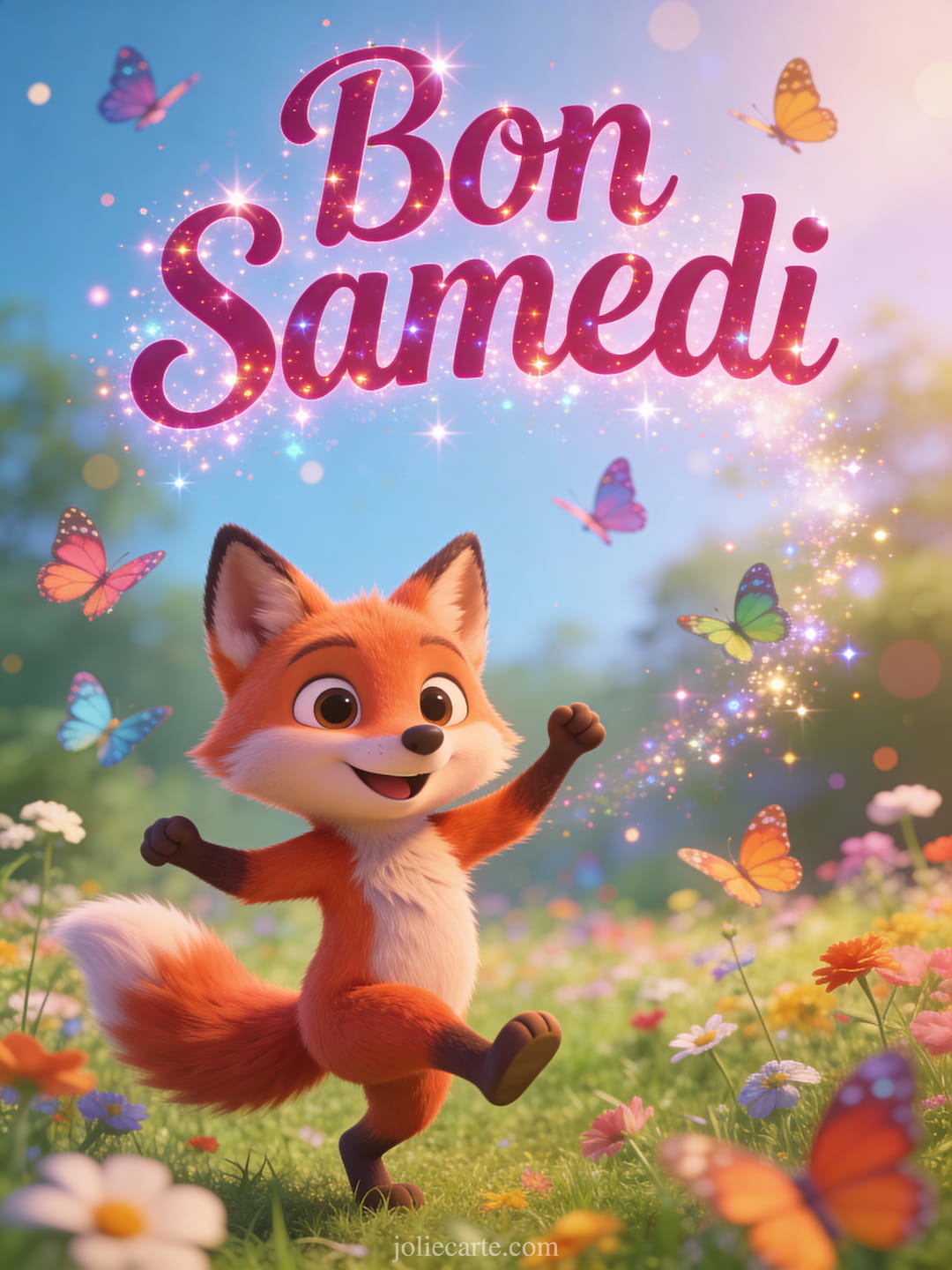 Gif Bon Samedi - Image animée gratuite - JolieCarte