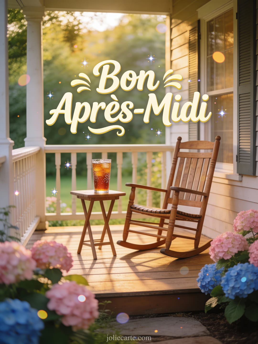 💕 Images bon après-midi animé - Image gratuite - JolieCarte