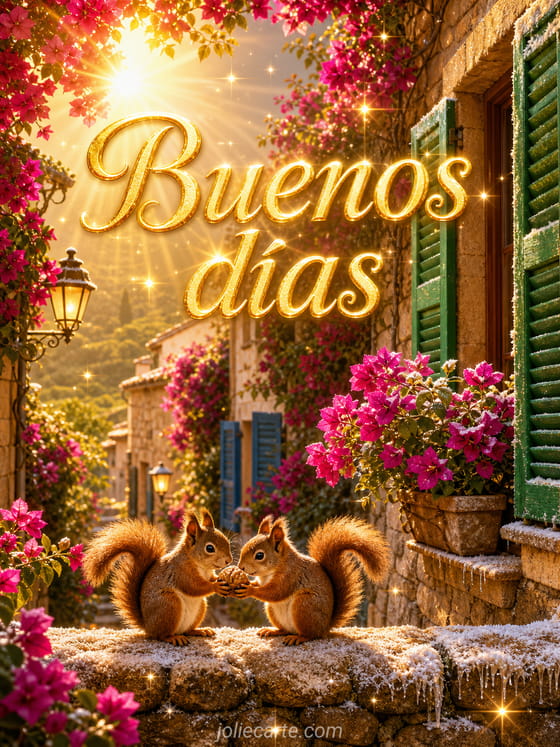 buenos días sol GIF - Imagen gratis 🌞 - JolieCarte