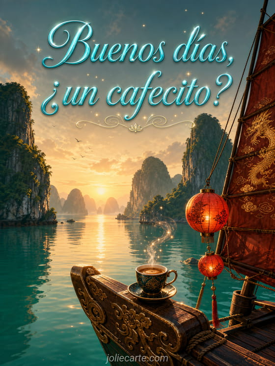 imágenes buenos días un cafecito - Imagen gratis ☕ - JolieCarte