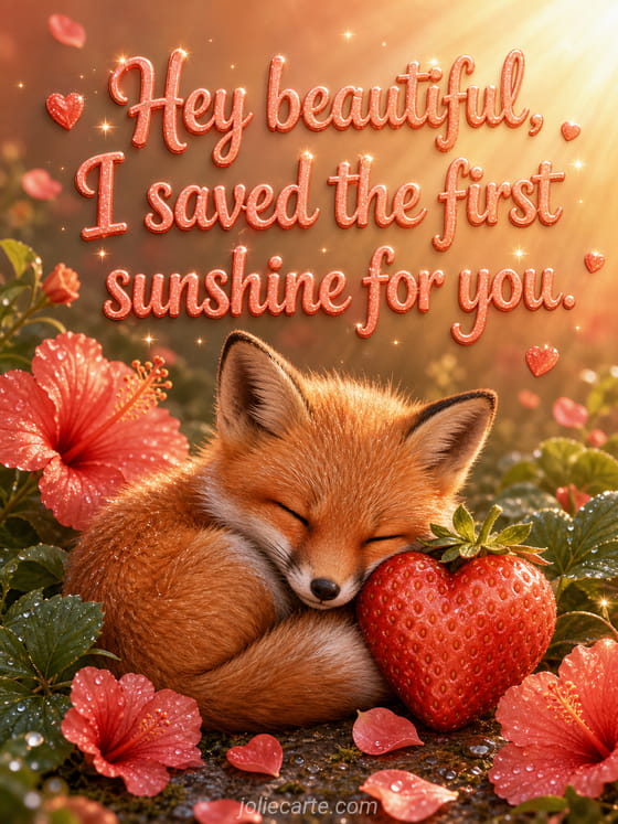flirty good morning texts for her - Free 😘 - JolieCarte