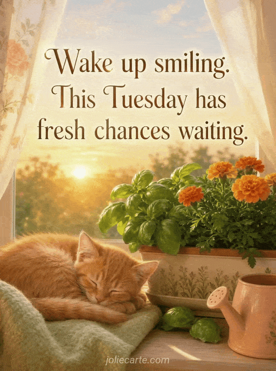 good morning tuesday images - Free image 🌅 - JolieCarte