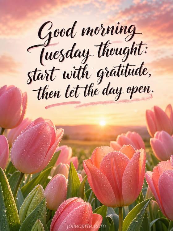 good morning quotes for tuesday - Free card ☀️ - JolieCarte