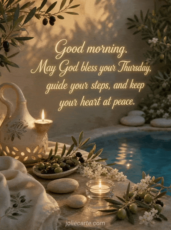 good morning thursday blessings and prayers - Free 🙏 - JolieCarte