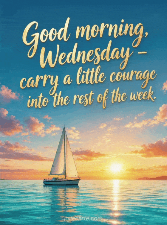 good morning wednesday images and quotes - Free 🌞 - JolieCarte