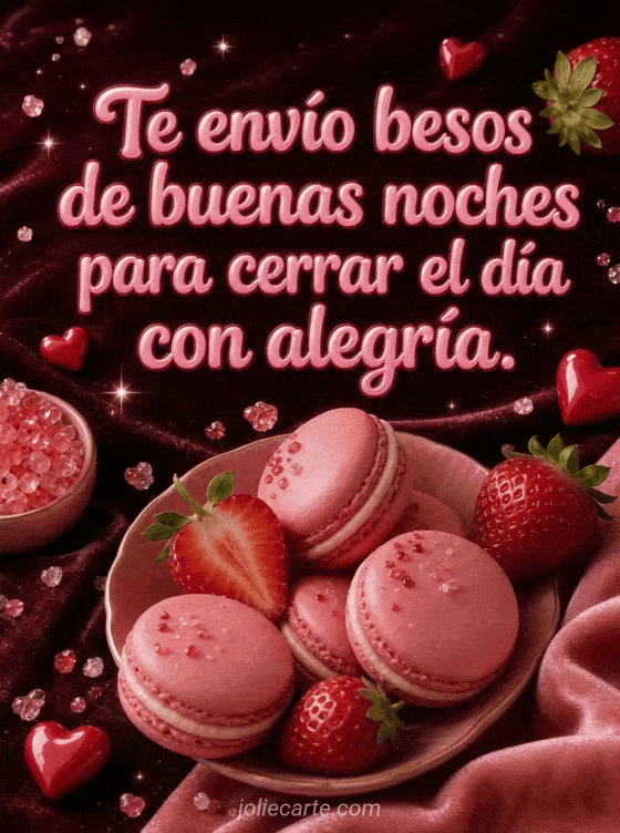 besos de buenas noches - Imagen gratis 💋 - JolieCarte
