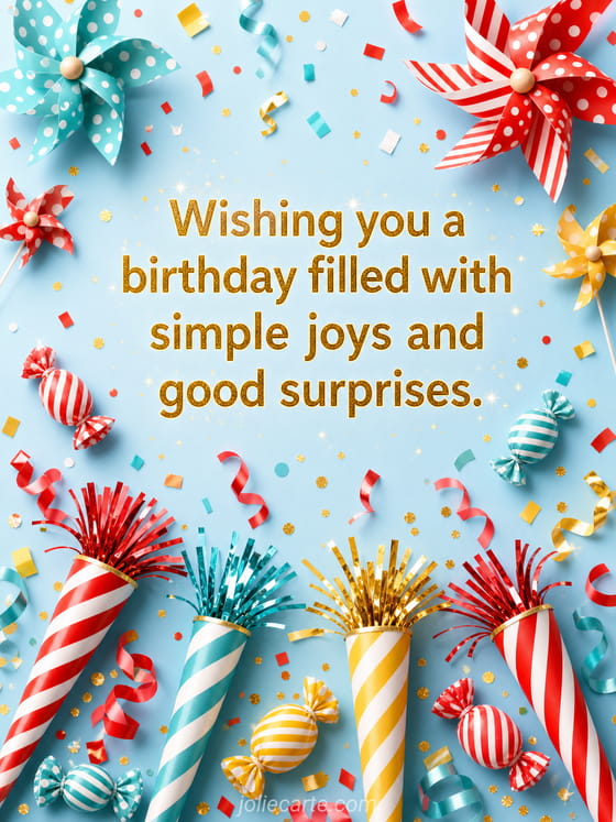 generic birthday cards - Free card 🎁 - JolieCarte
