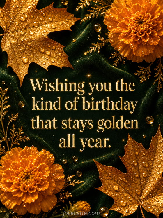front of a birthday card - Free card 🎉 - JolieCarte