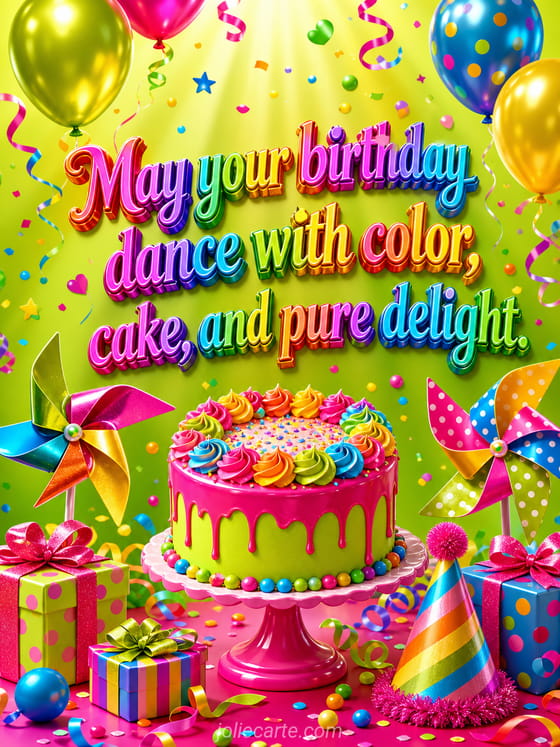 happy birthday free animated images 🎈 - JolieCarte