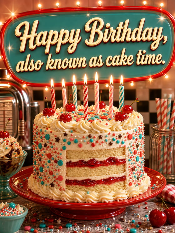 happy birthday aka gif 🎂 - JolieCarte