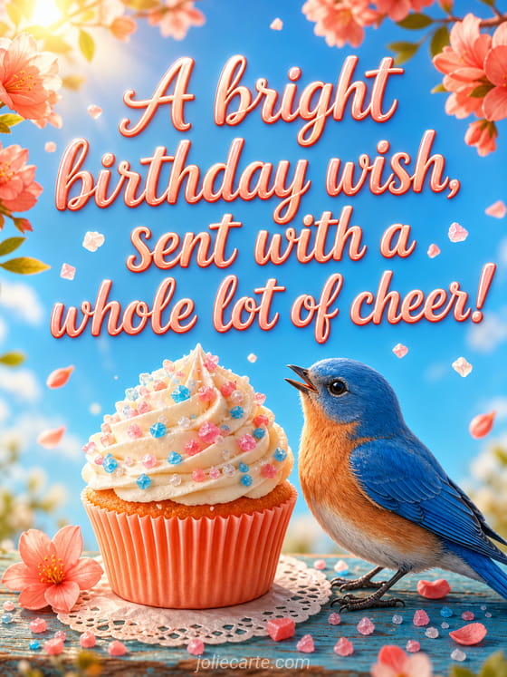 birthday ecard - Free card 🎉 - JolieCarte
