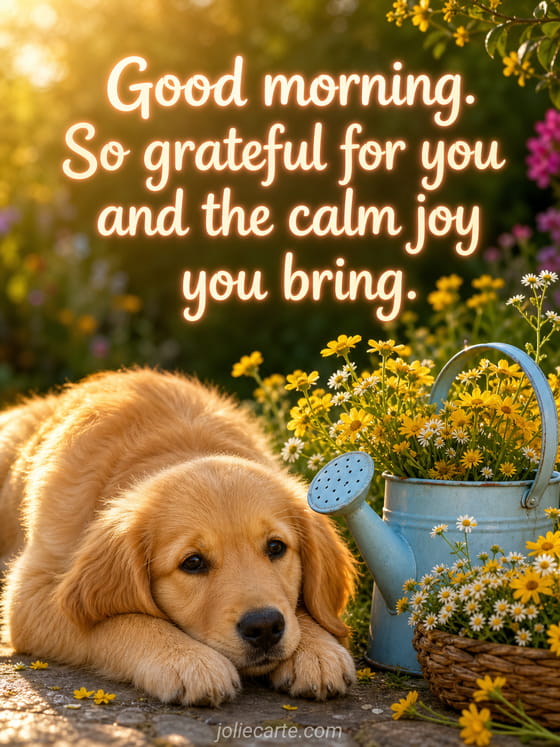 good morning my dear friend - Free card 🤗 - JolieCarte