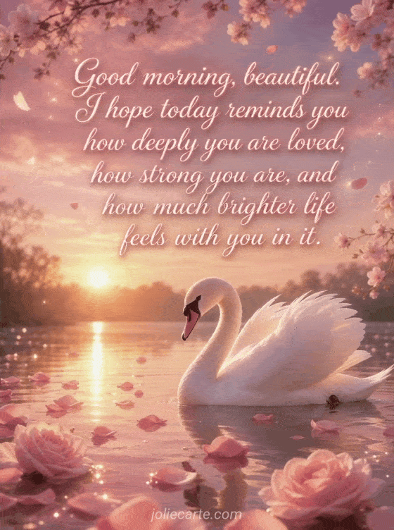 good morning long message for her - Free card 💌 - JolieCarte