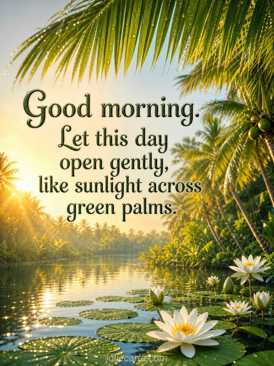 good morning images in malayalam - Free card 🌴 - JolieCarte