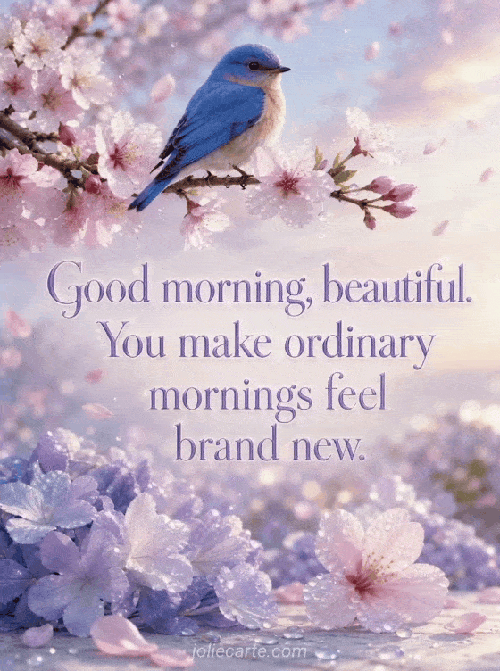 good morning quotes for girlfriend - Free card 💕 - JolieCarte
