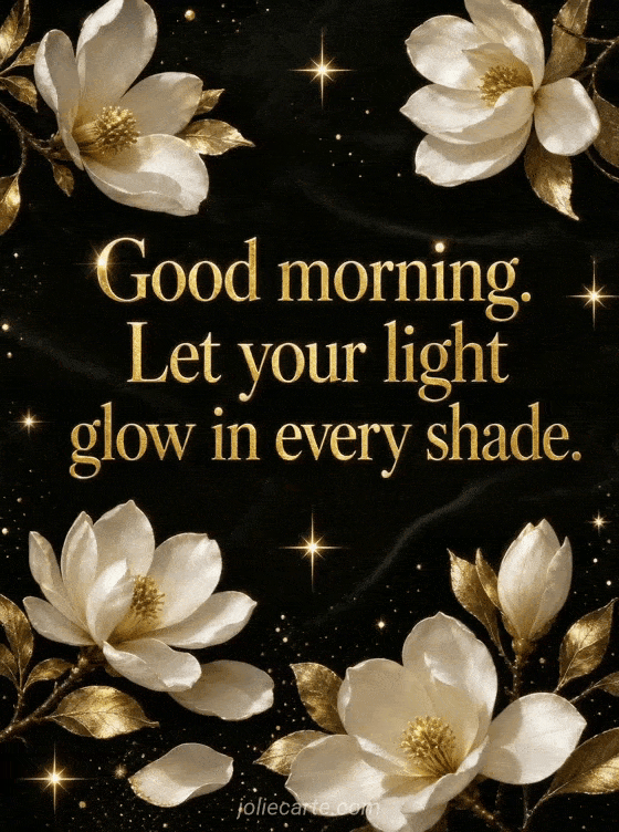 black good morning images - Free image 🌑 - JolieCarte