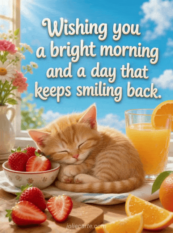 images of good morning wishes - Free card 🌞 - JolieCarte