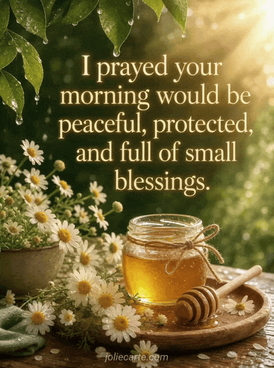 good morning prayer for a friend - Free card 🙏 - JolieCarte