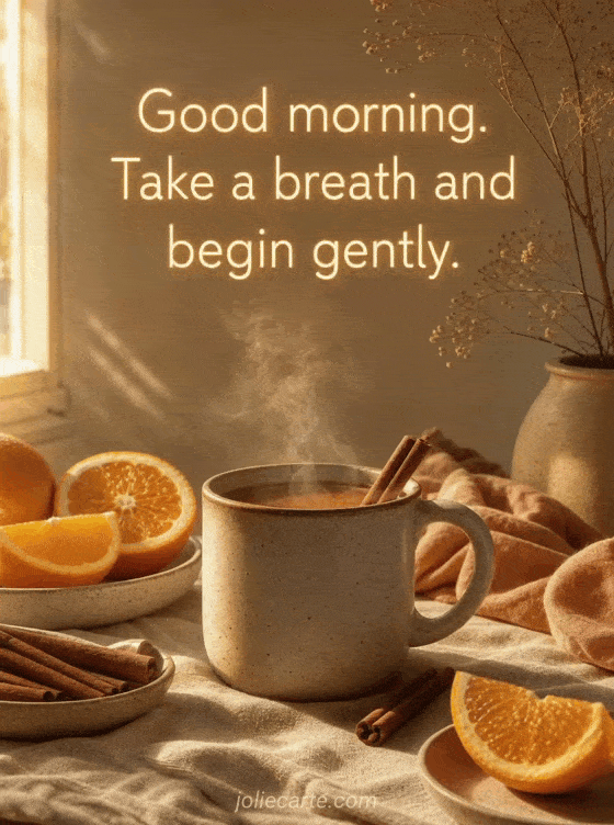 good morning images with messages - Free card 💬 - JolieCarte
