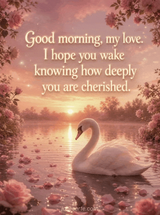 good morning paragraphs to make her cry - Free card 🥹 - JolieCarte