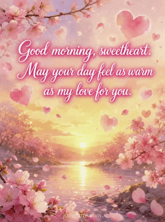 Good morning hearts - Free card 💖 - JolieCarte