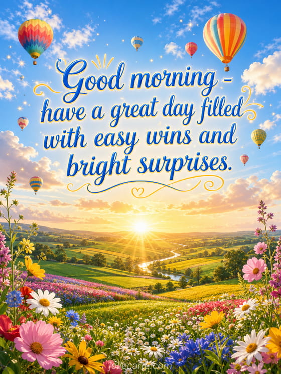 good morning have a great day - Free card 🌞 - JolieCarte