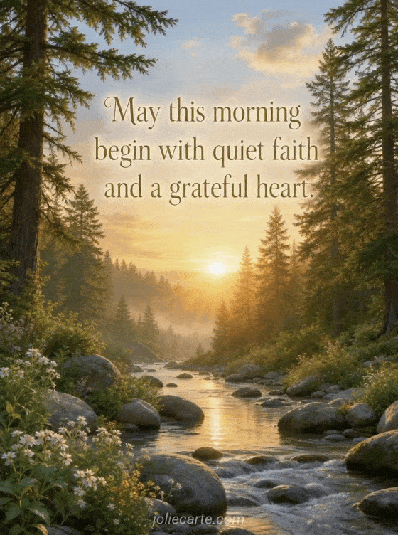 spiritual good morning quotes - Free card 🕊️ - JolieCarte