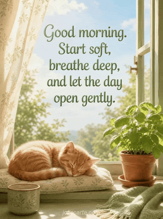 good morning message images - Free image 🌅 - JolieCarte