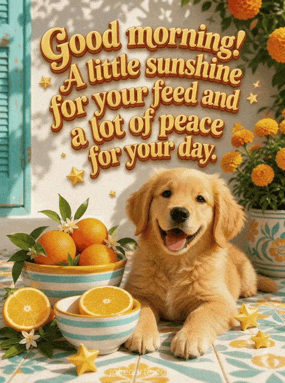 good morning posts - Free image ☀️ - JolieCarte