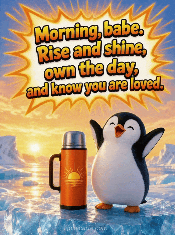 ways to say good morning to him - Free card 💛 - JolieCarte