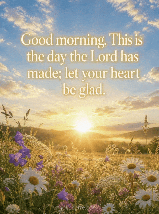 good morning images bible verses - Free card 📖 - JolieCarte