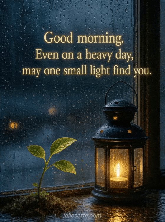 sad good morning - Free card 🌧️ - JolieCarte