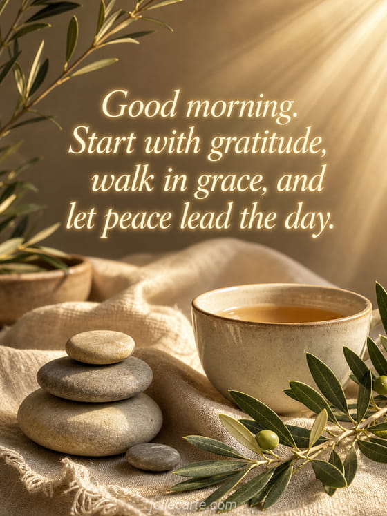 good morning devotional - Free card 📖 - JolieCarte