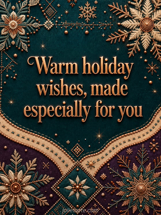 custom holiday cards - Free card 💌 - JolieCarte