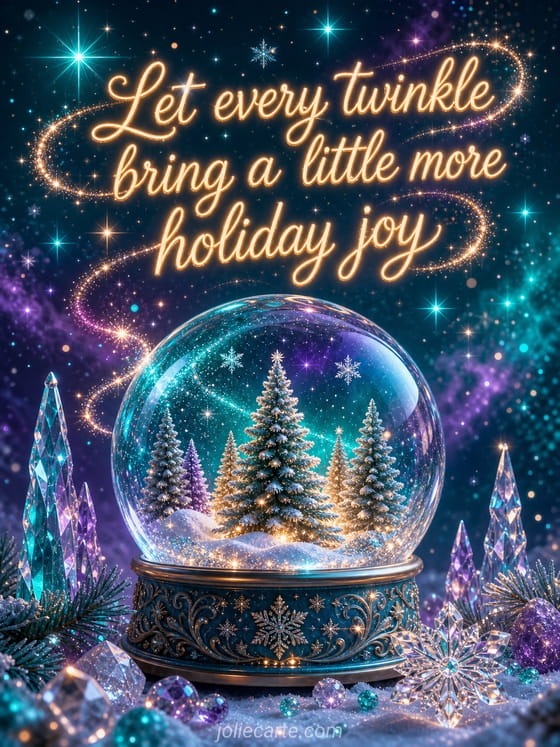 holiday gifs - Free card - JolieCarte