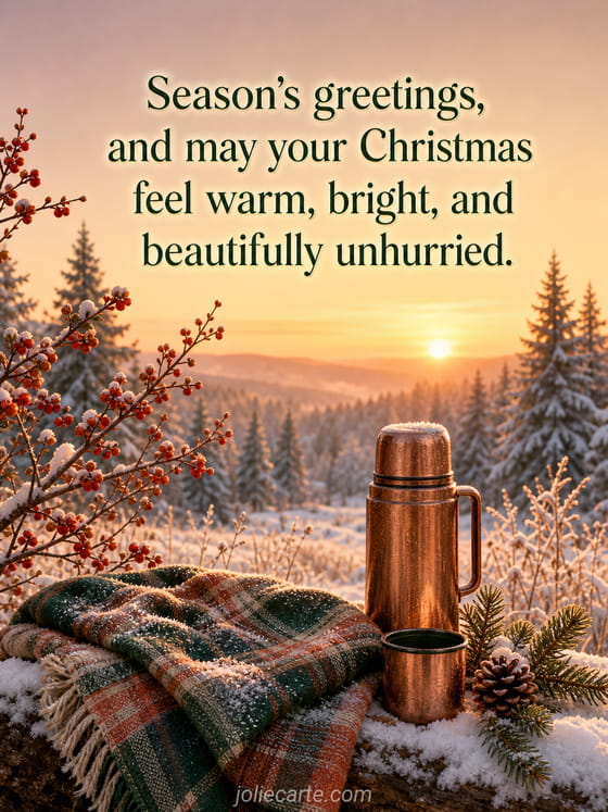 christmas cards greetings - Free card 🎄 - JolieCarte
