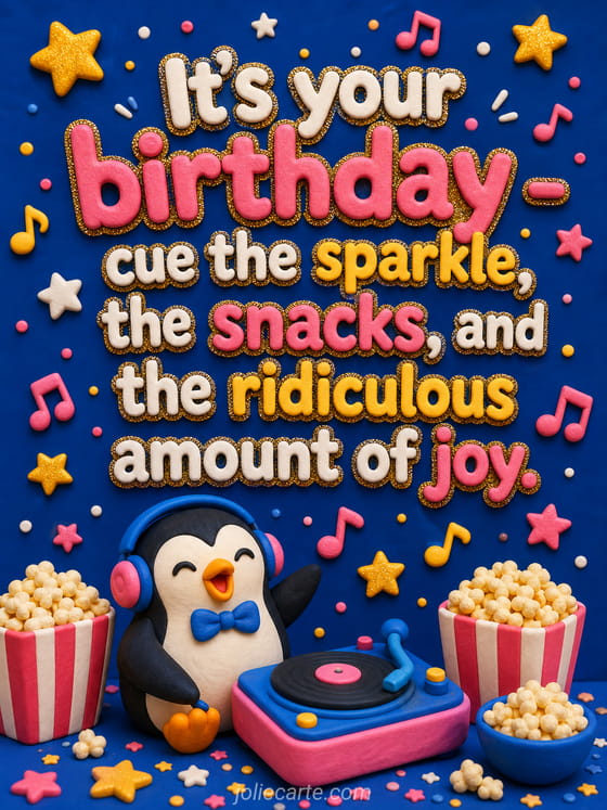 happy birthday friend animated gif - Free image 🎊 - JolieCarte
