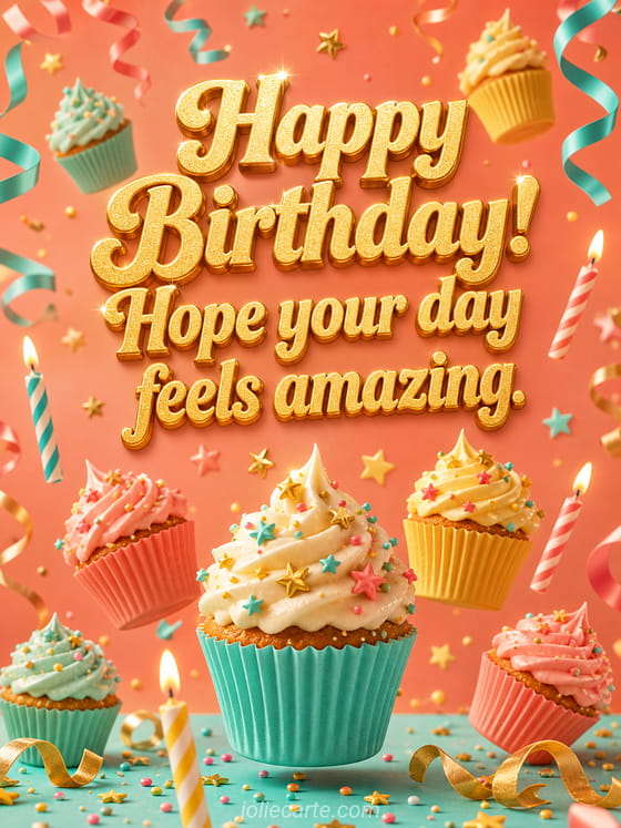 free happy birthday gif - Free image 🎂 - JolieCarte