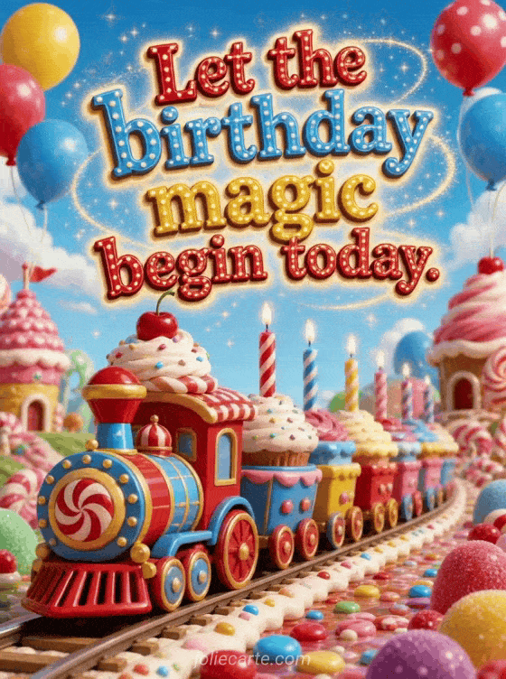 free animated birthday cards - Free 🎉 - JolieCarte