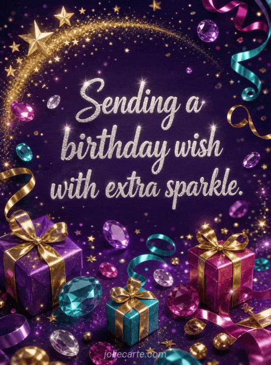 happy birthday gif - Free image - JolieCarte