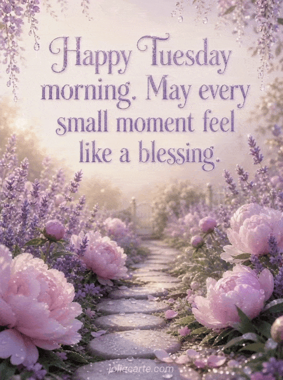 happy tuesday morning blessings - Free card 🌅 - JolieCarte