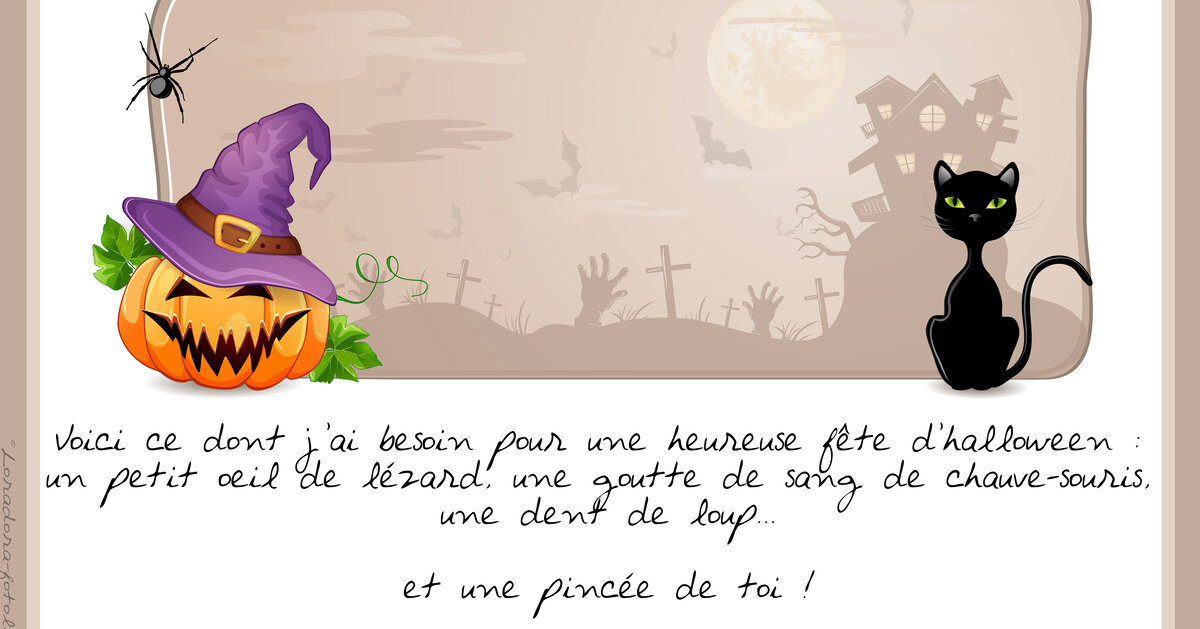 Recette d'Amour pour Halloween | Carte Virtuelle Gratuite - JolieCarte